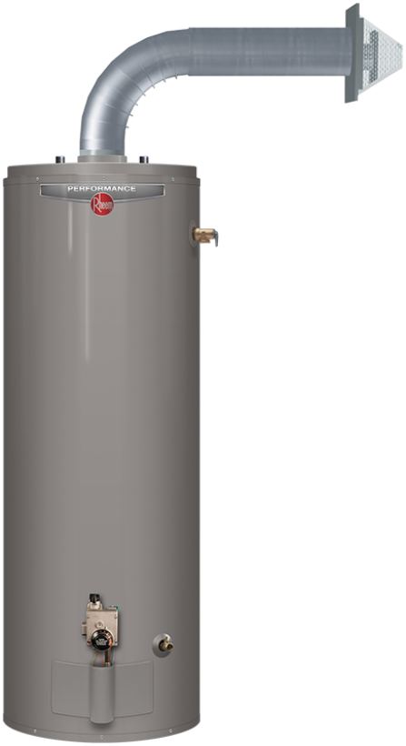 Rheem Residential Gas Water Heaters - Performance Direct Vent ...
