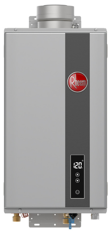 Rheem Tankless Gas Water Heaters - Rheem® RTG Series High Efficiency ...