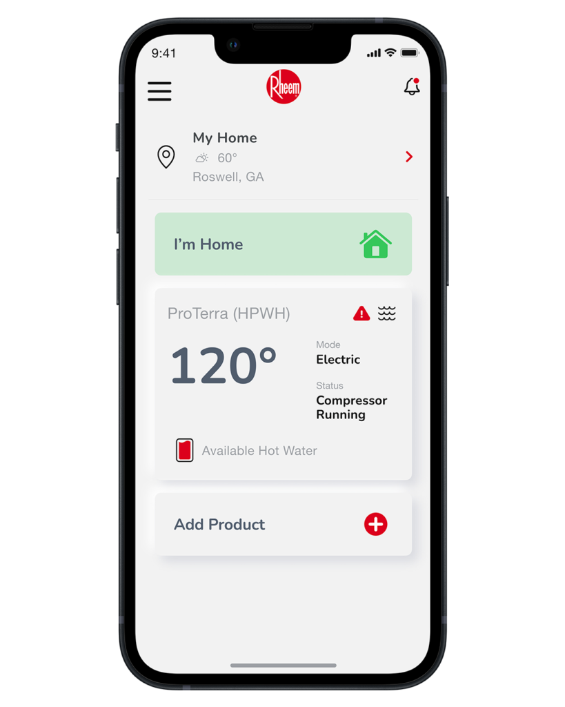 Rheem EcoNet App – Smart Features for Home Comfort - Water Heating Blog - Rheem Manufacturing ...